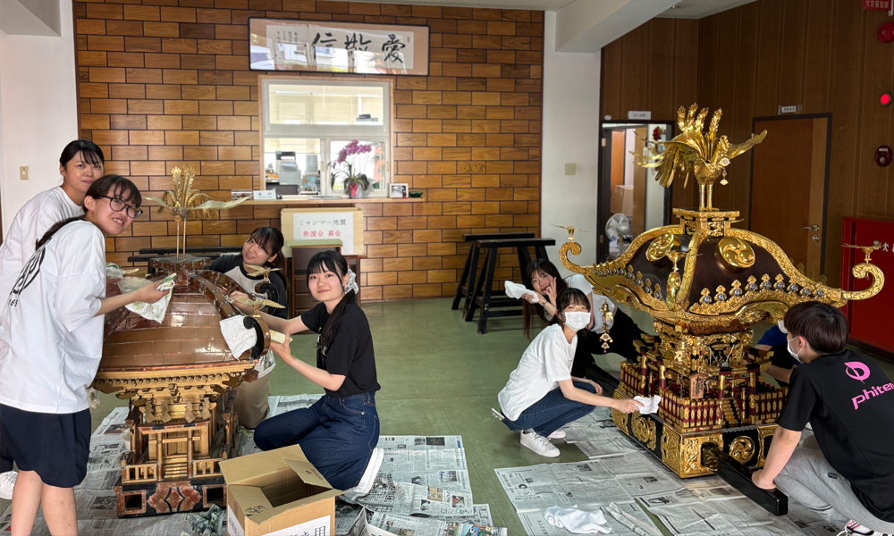 母恋神社祭に向けて① | 学校法人 北斗文化学園 北海道福祉教育専門学校